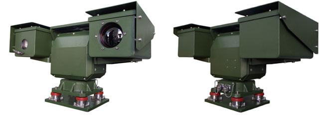 Dual-Sensor PTZ Thermal Imaging Camera , Military Grade Vehicle ...