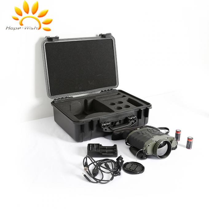 Military Grade Thermal Imaging Binoculars Hot White With Uncooled UFPA ...