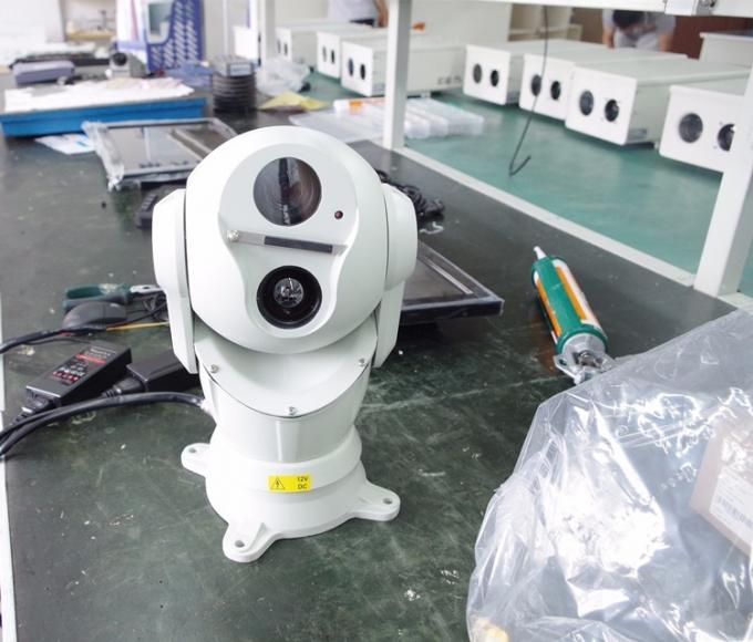 Double Vision Infrared Thermal Dome Camera Police Vehicle Mounted