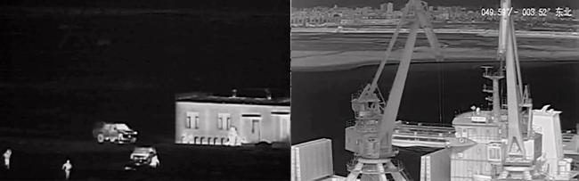 Vehicle Mounted Long Range Thermal Imager Double Vision For Police Patrol