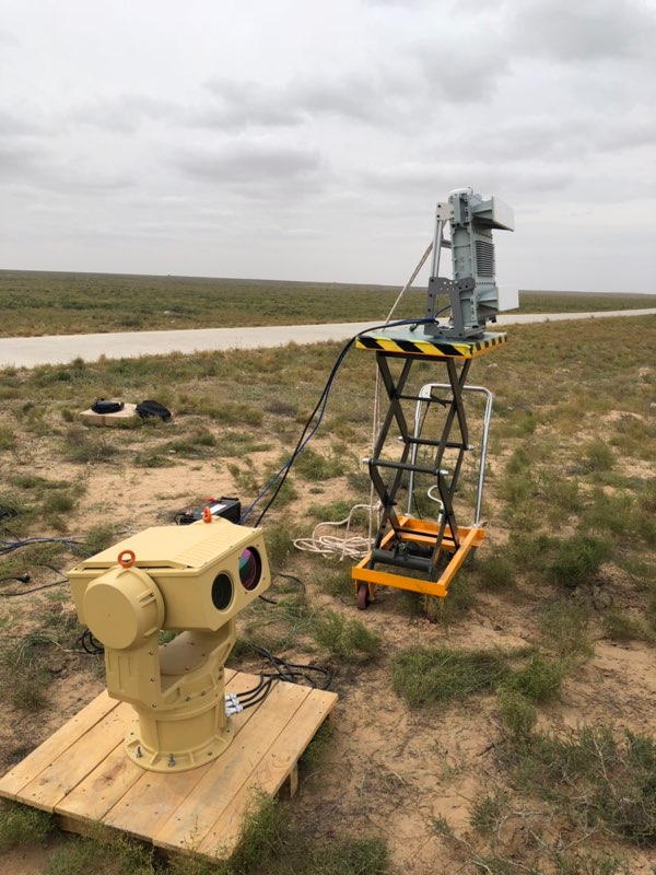 Auto Tracking Thermal Surveillance System Spherical Housing With Radar ...