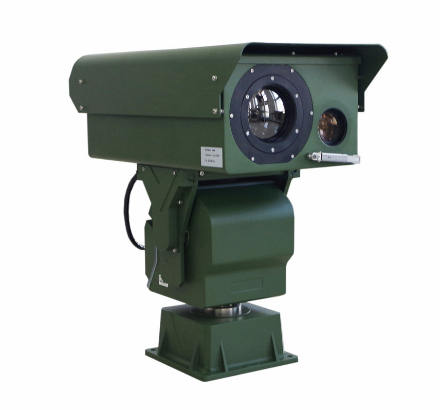 PTZ Thermal Sensor Type Long Range Thermal Camera For N × 360 ...