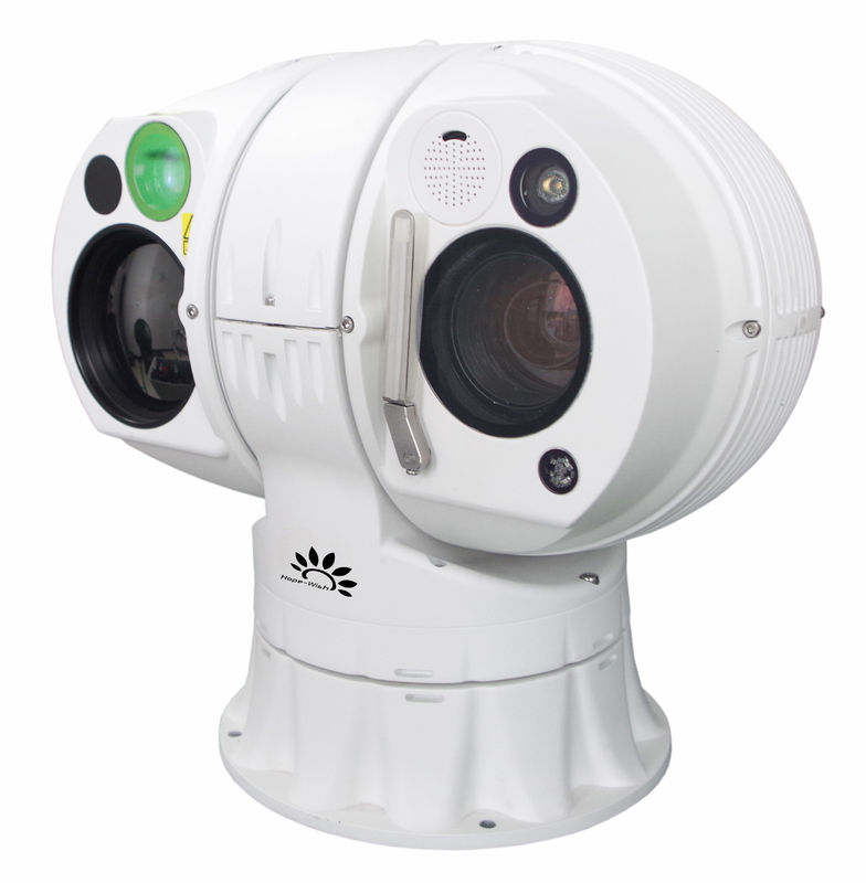 6W Consumption Thermal PTZ Camera With Motorized Manual Focus Lens And ...