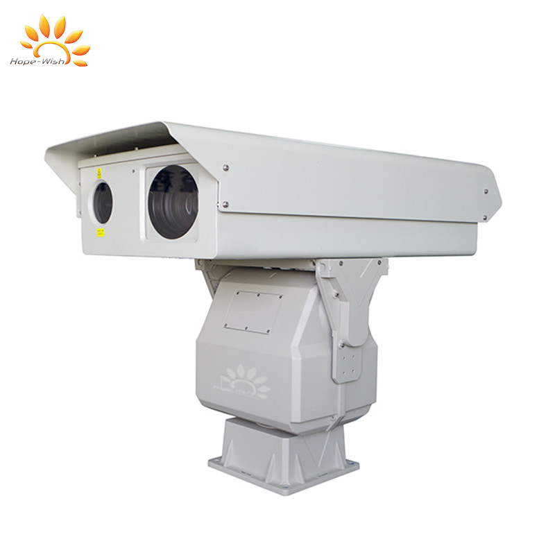 360 Degree Pan Tilt Zoom Laser Camera With 1080P Resolution For Marine ...