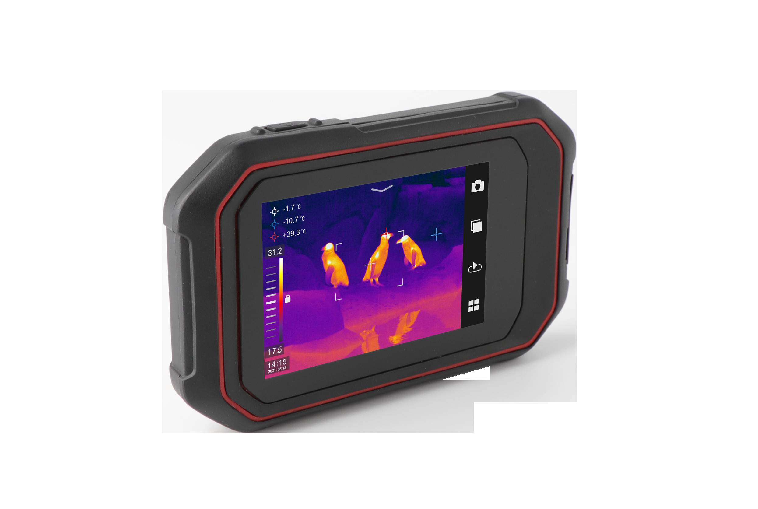 Handheld Thermal Camera Multi Mode Image Display Professional Temperature Measurement