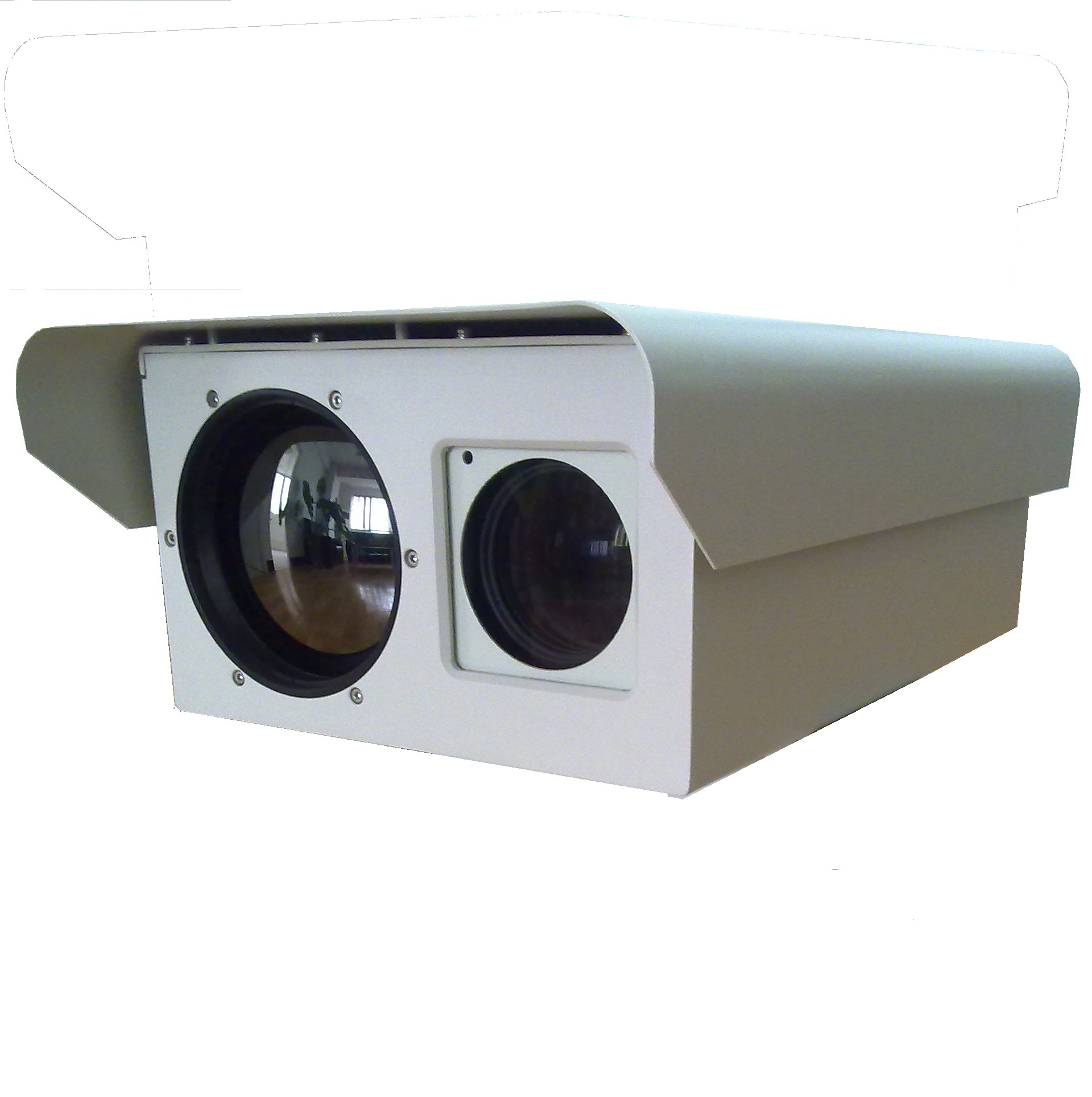 High Resolution IP Dual Thermal Camera Imaging With Infrared Surveillance