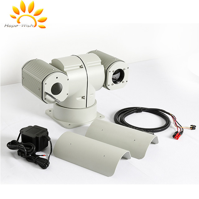 Long Range Infrared Dual Thermal Camera With IP Surveillance System