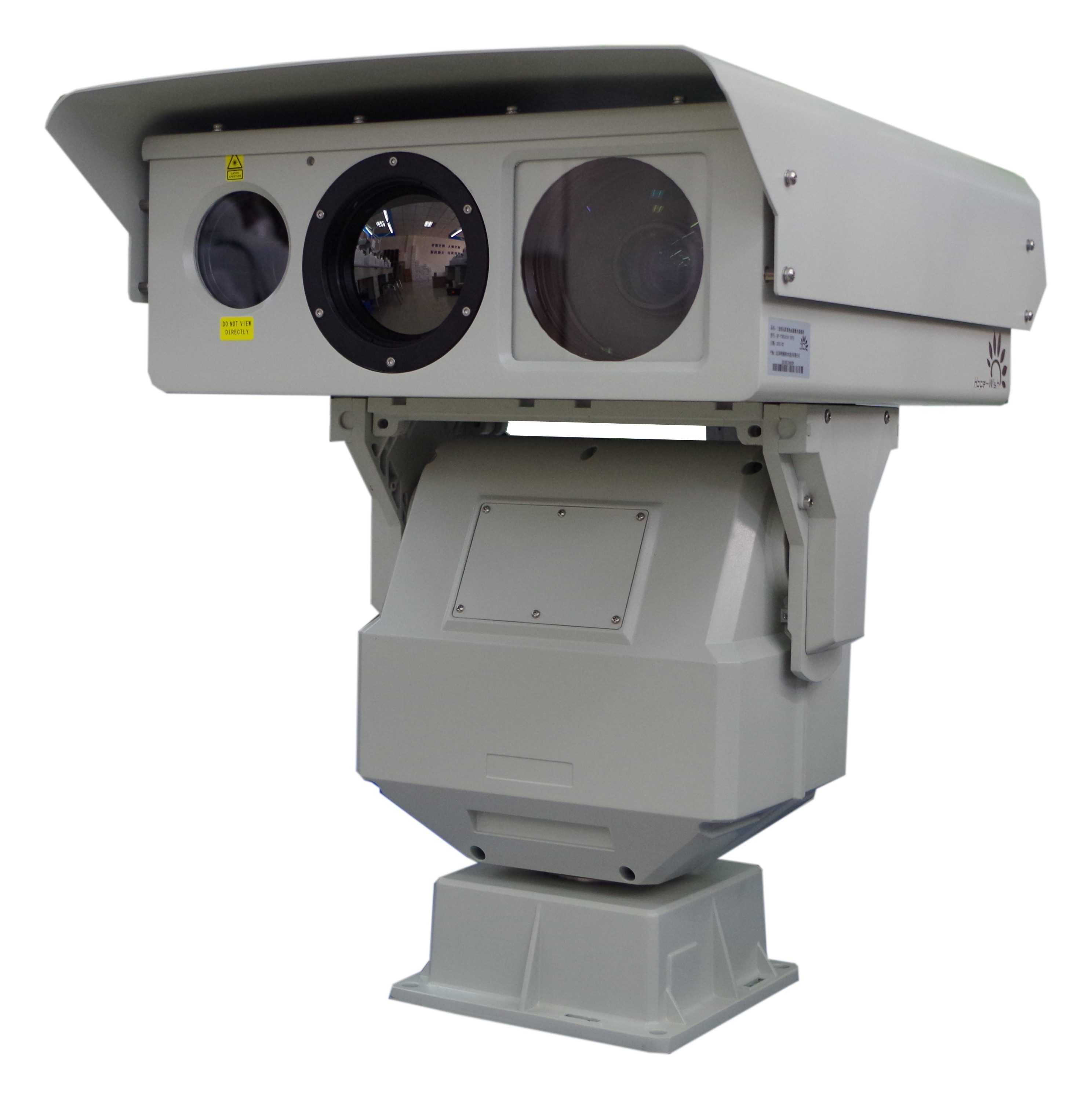 FCC PTZ infrared Night Vision Camera , Railway Long Range Surveillance ...