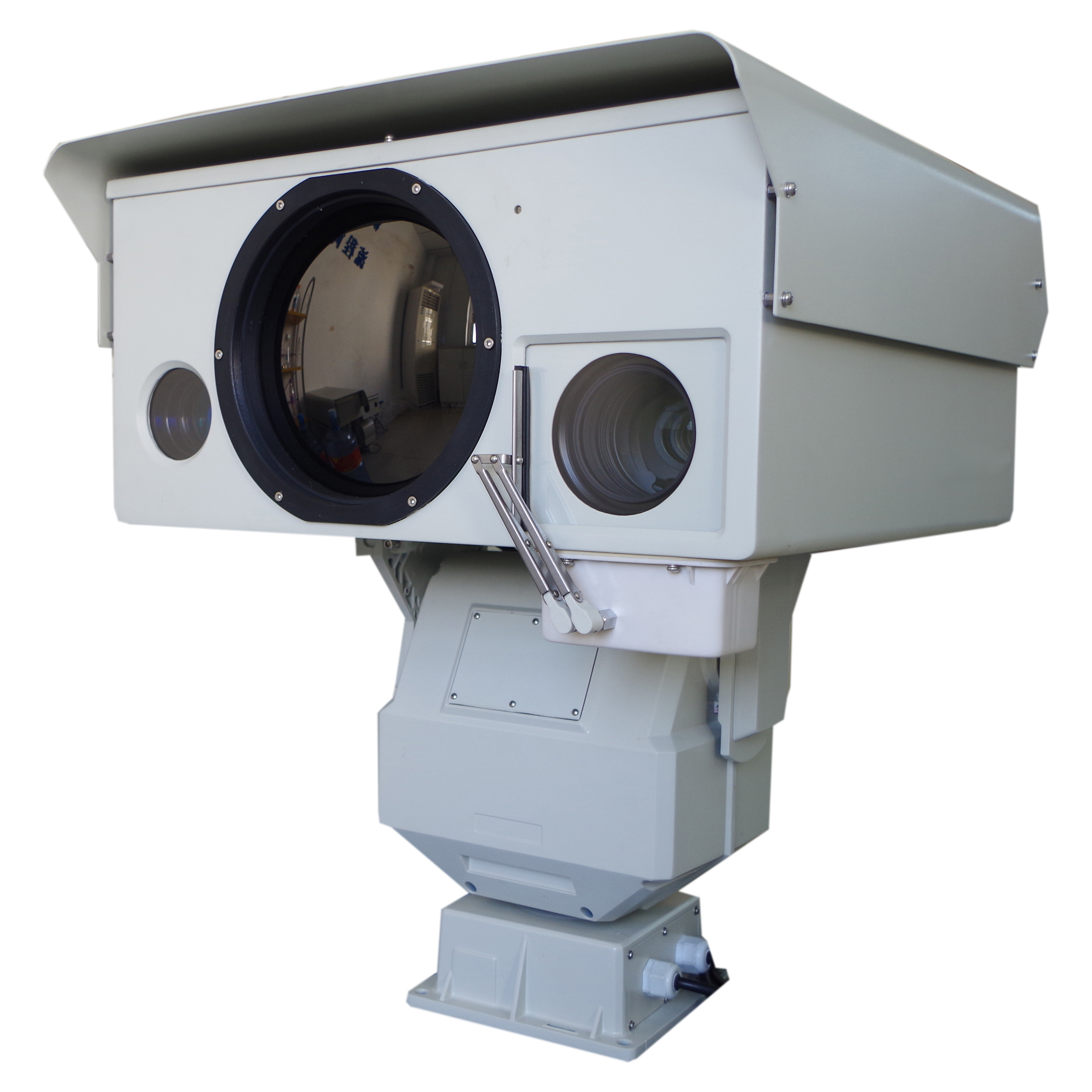 5km IR Laser Long Range Security Camera Thermal Imaging With Multi Sensor