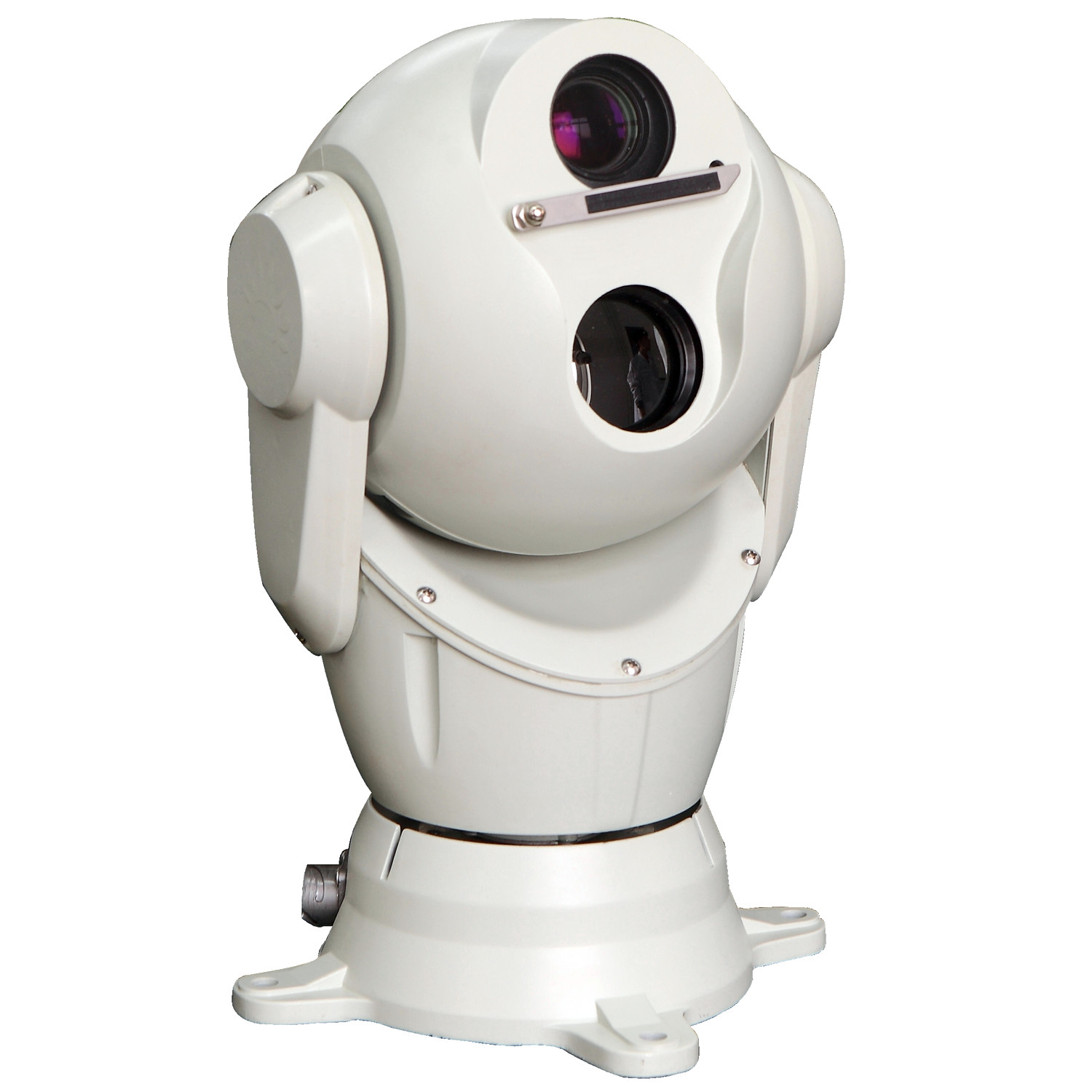 2KM Dome Dual Thermal Camera Long Range For Police Vehicle Mounted 336 ...