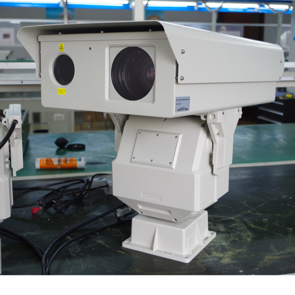 Night Vision PTZ Long Range Infrared Camera For 2km Border Surveillance