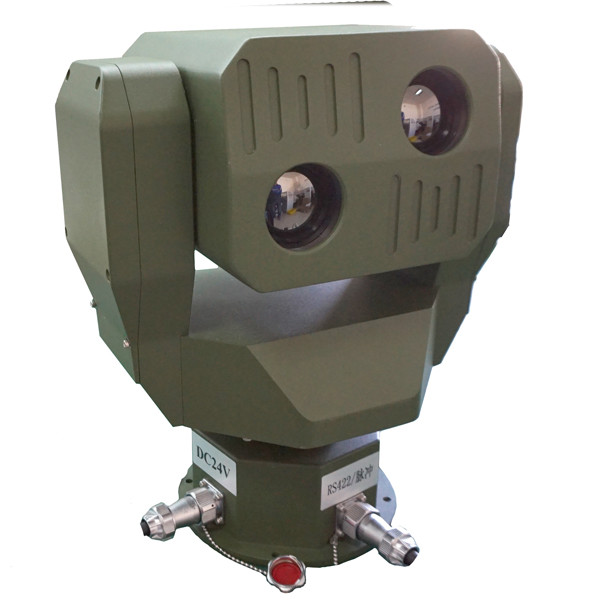 Military Grade PTZ Infrared Thermal Surveillance System For Coastal ...