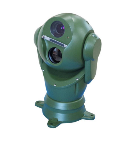 Police Patrol PTZ Surveillance Infrared Thermal Imaging Camera For Long ...