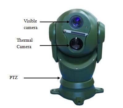 30X Optical Zoom Dome Dual Thermal Camera Long Range Ptz Camera For ...