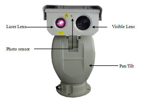 Zoom Night Vision Long Range Infrared Laser Camera PTZ CCTV Camera CMOS ...